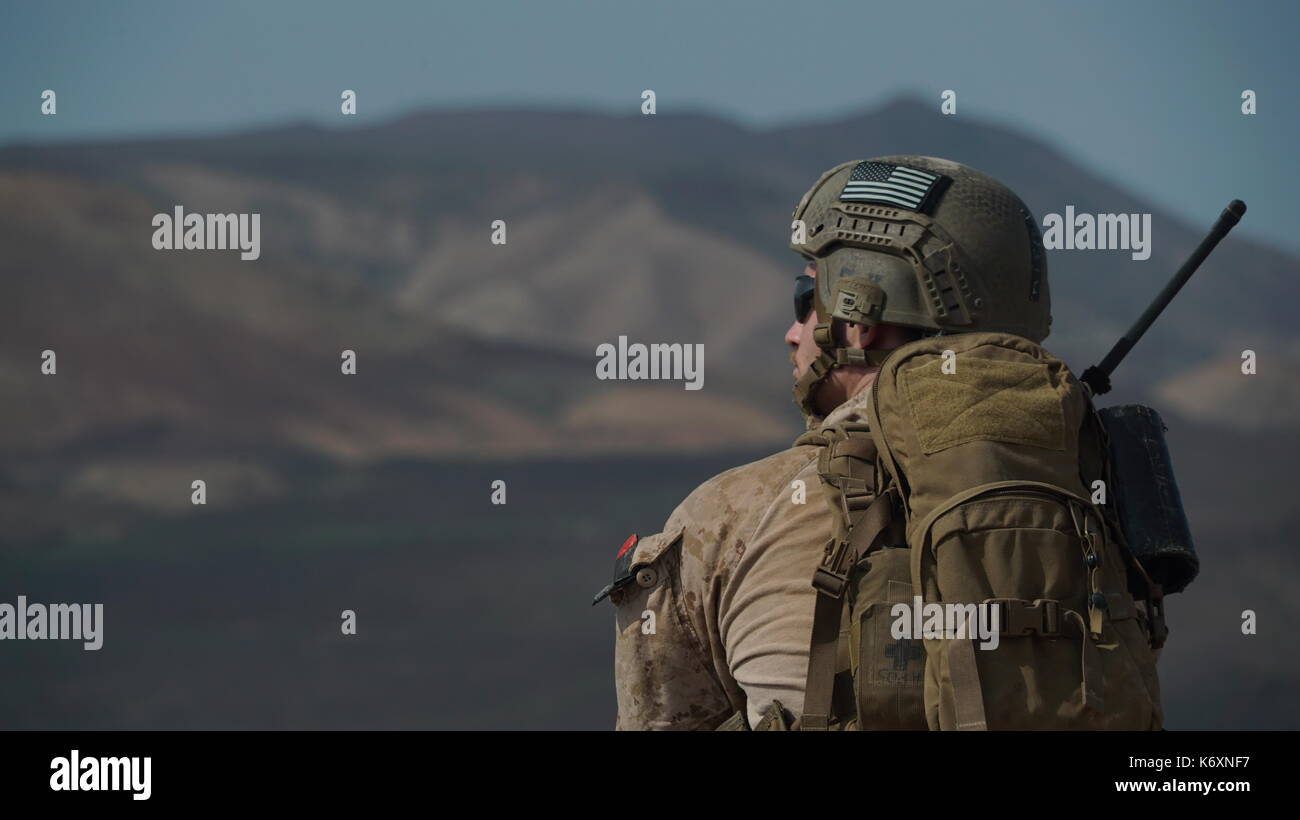 U.S. Marine Force Reconnaissance Marine Stock Photo - Alamy