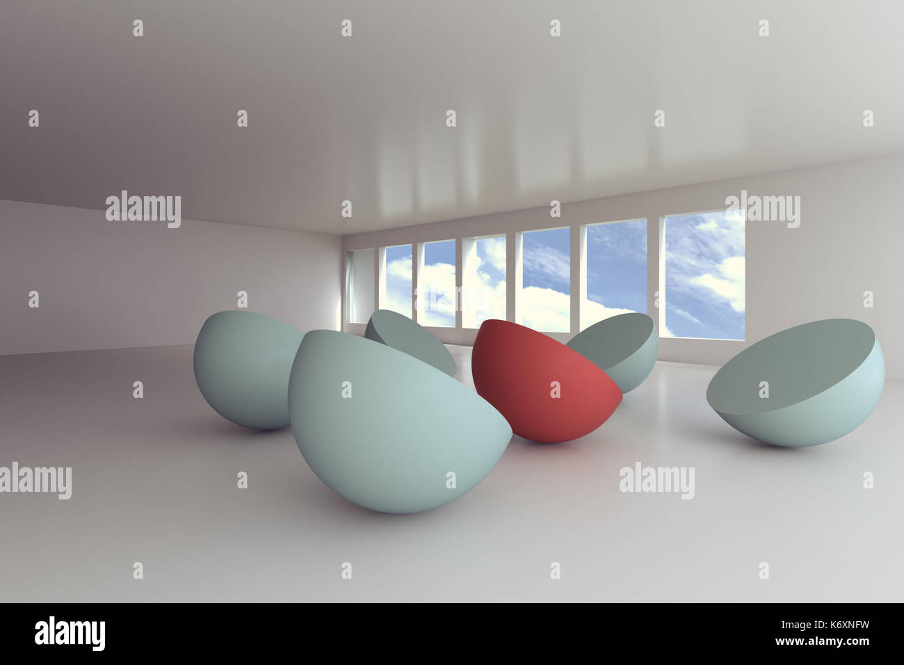 3d Team Circle Red Community Social Teamwork High Resolution Stock ...