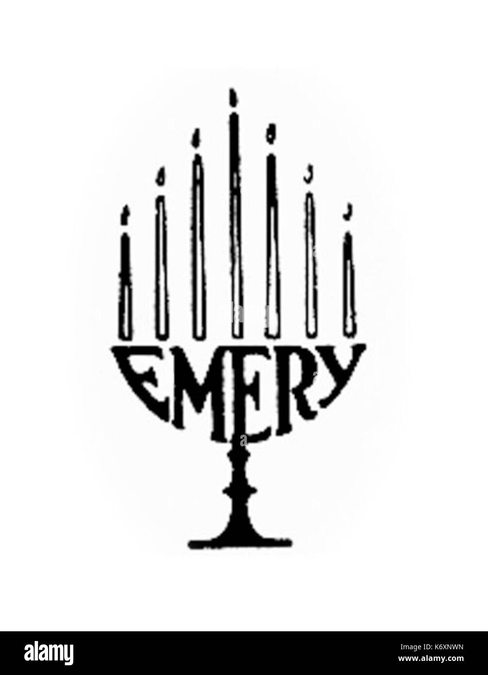 EMERY LOGO VIN Stock Photo - Alamy