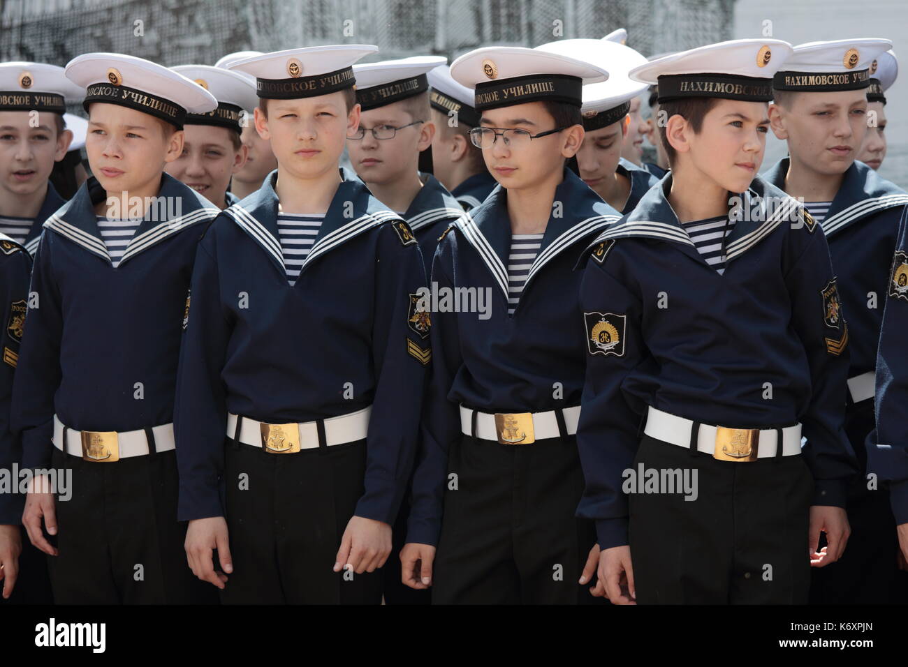 Russian cadets hi-res stock photography and images - Alamy