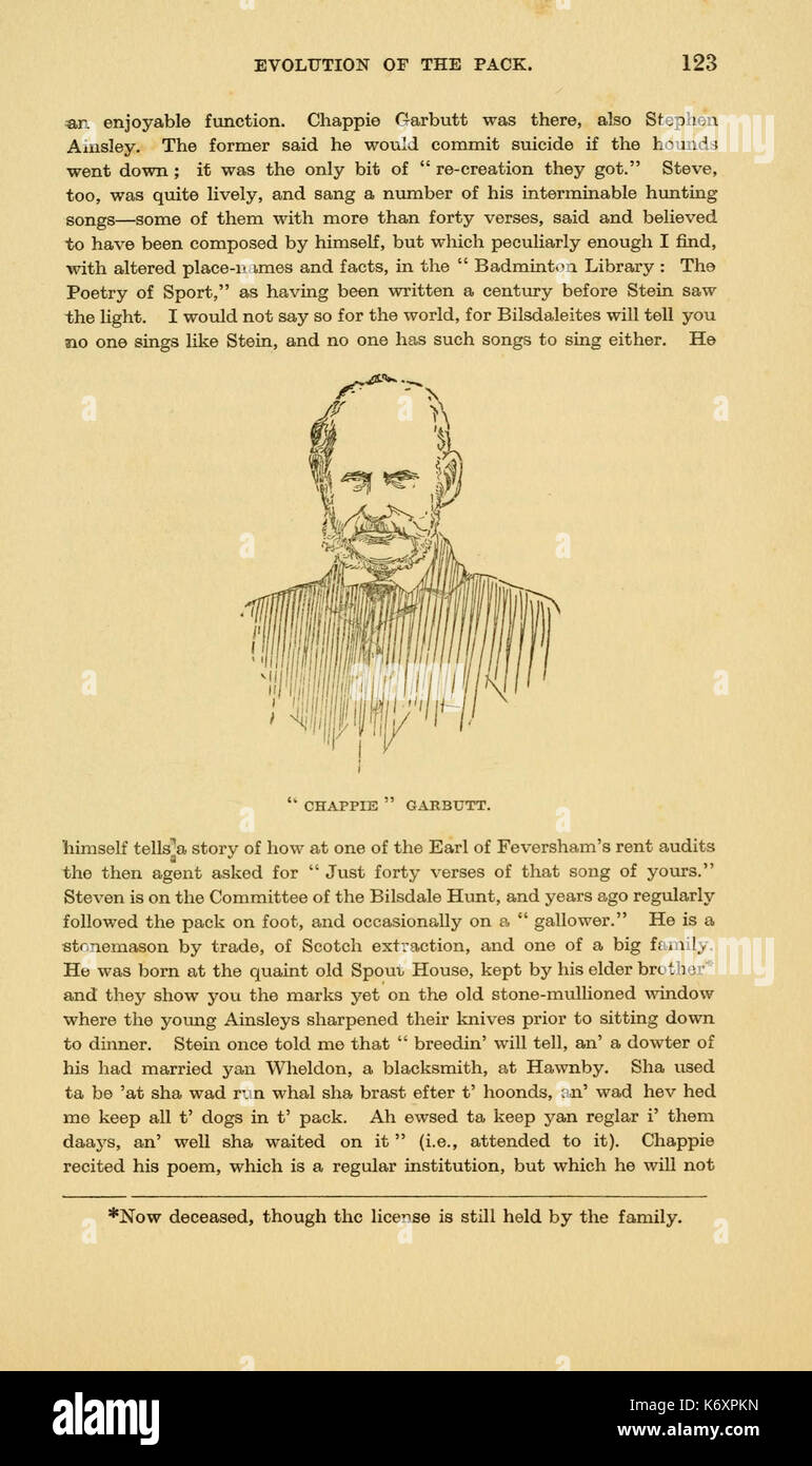 England's oldest hunt (Page 123) BHL18925972 Stock Photo - Alamy