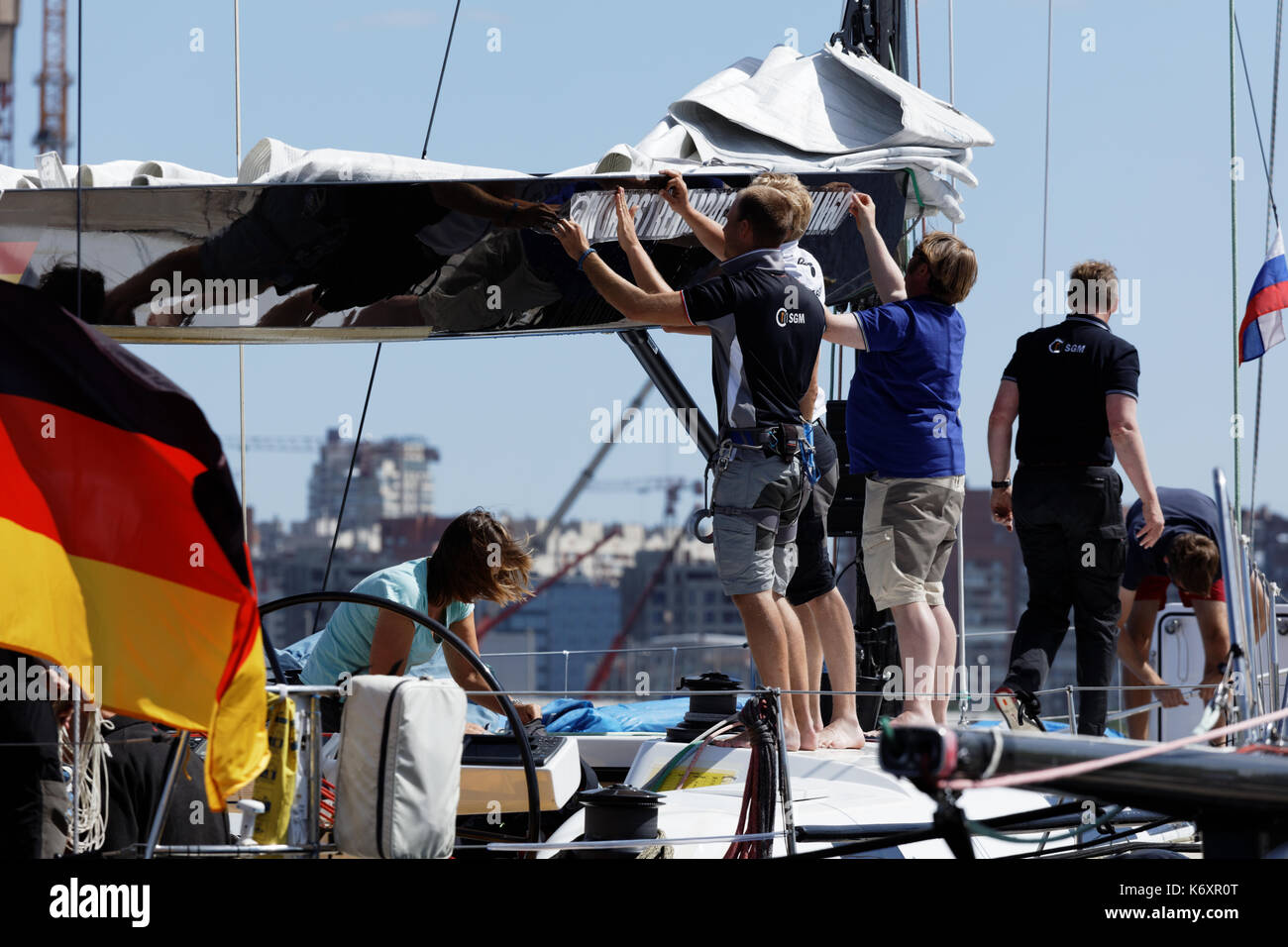German yacht racing hi-res stock photography and images - Alamy