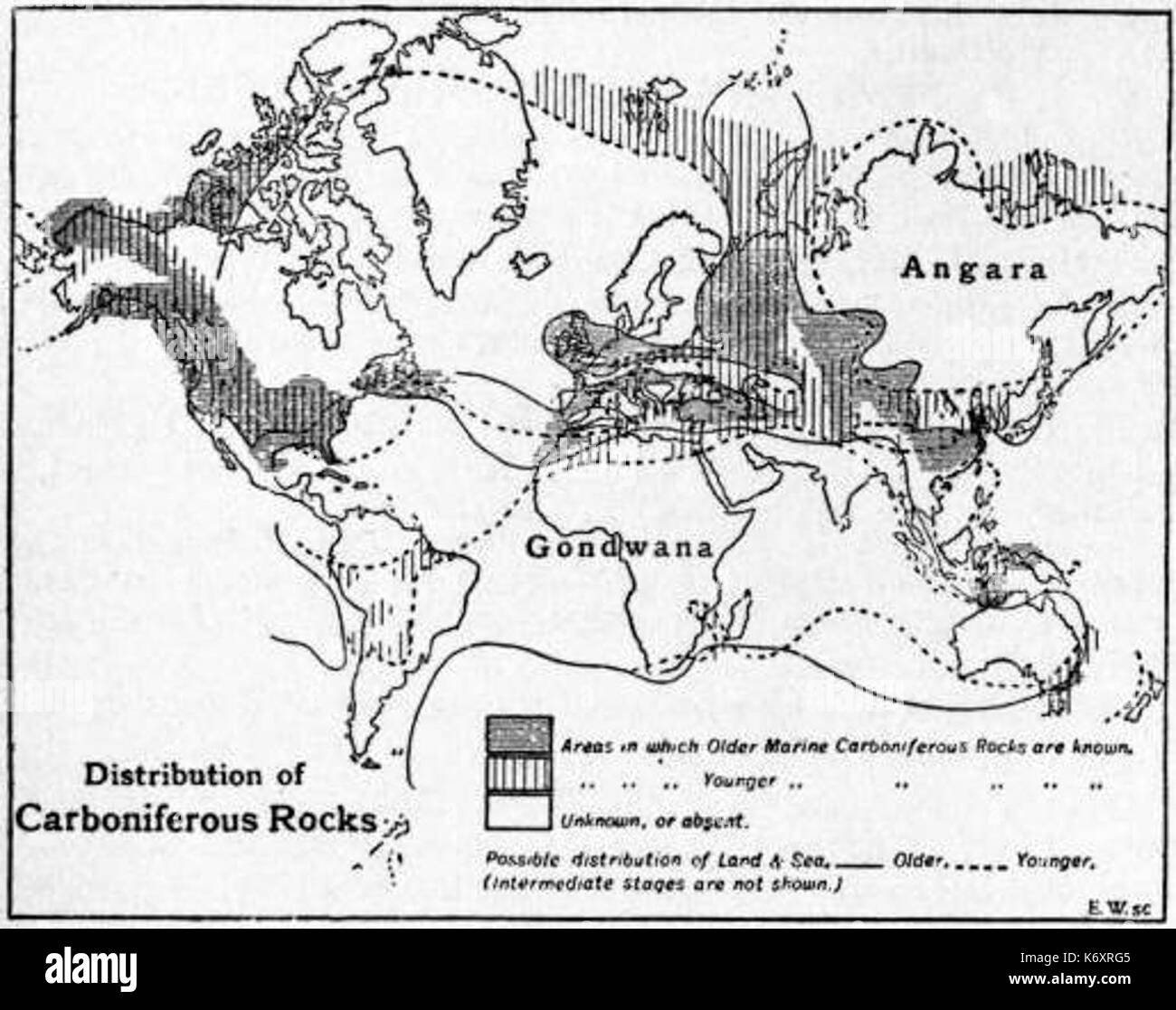 Types of rocks Black and White Stock Photos & Images - Alamy