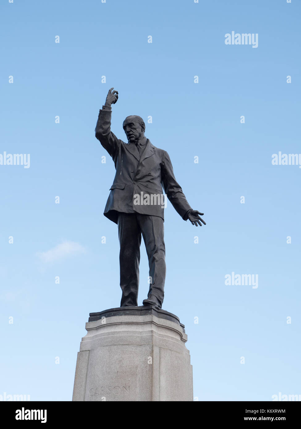 Stormont with carson statue hi-res stock photography and images - Alamy