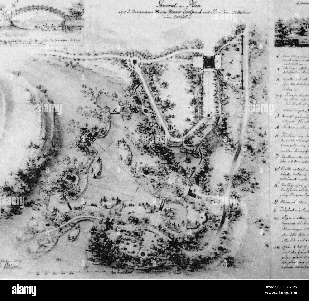 Stourhead Black and White Stock Photos & Images - Alamy