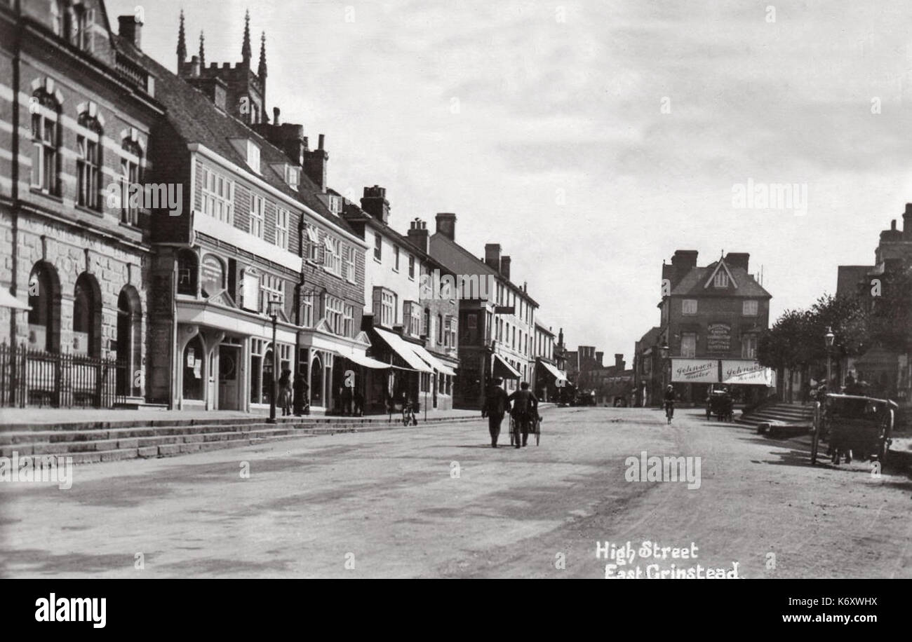 Map of east grinstead hi-res stock photography and images - Alamy