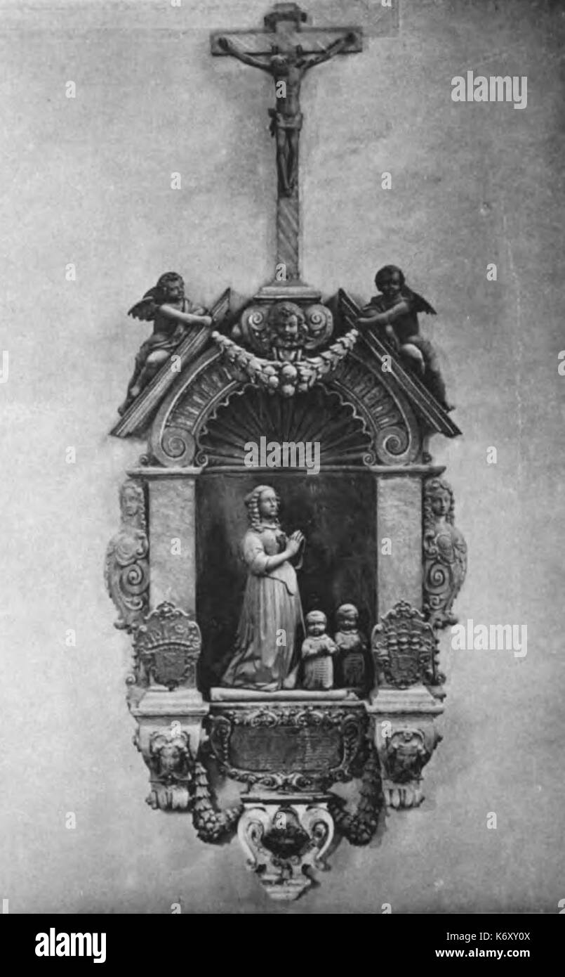 Epitaph der Herzogin Sophie Hedwig Stock Photo - Alamy