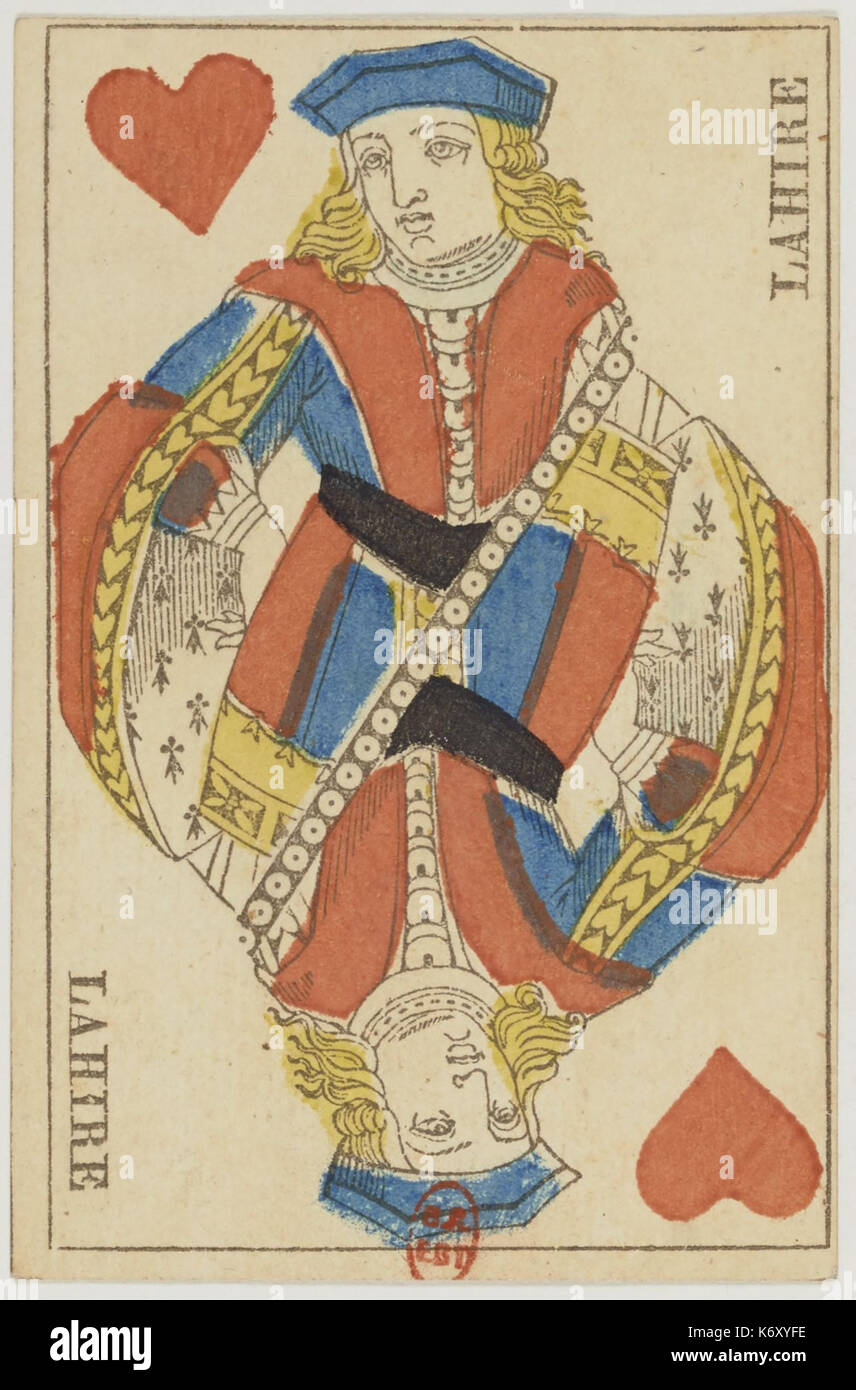 Deck cards and faces hi-res stock photography and images - Alamy