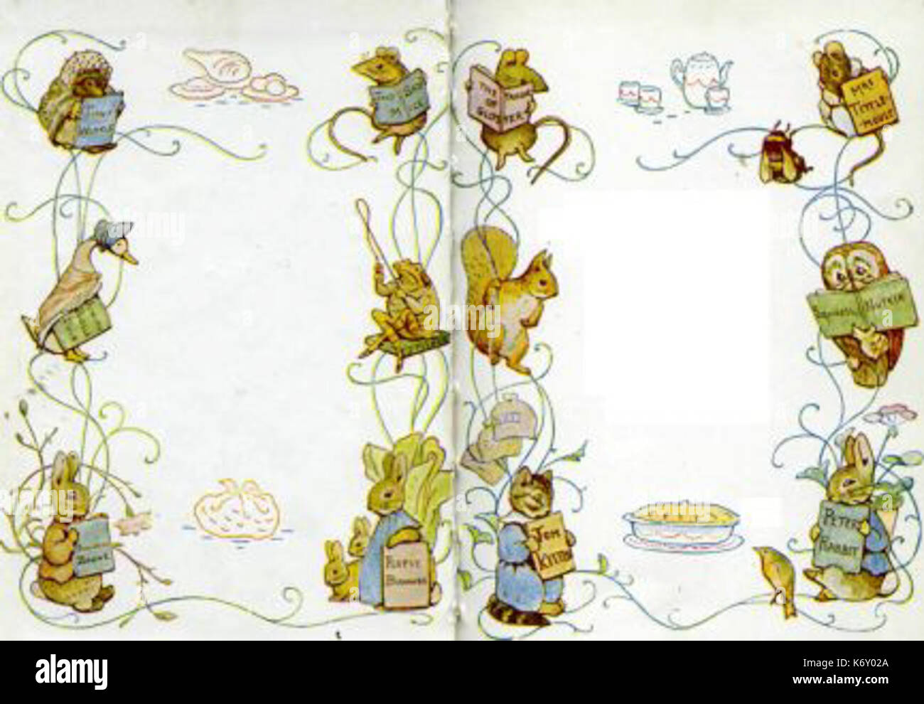 Flopsy bunnies image001 thumbnail Stock Photo - Alamy