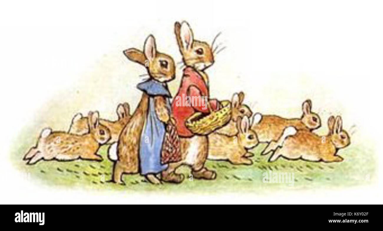 Flopsy bunnies Cut Out Stock Images & Pictures - Alamy