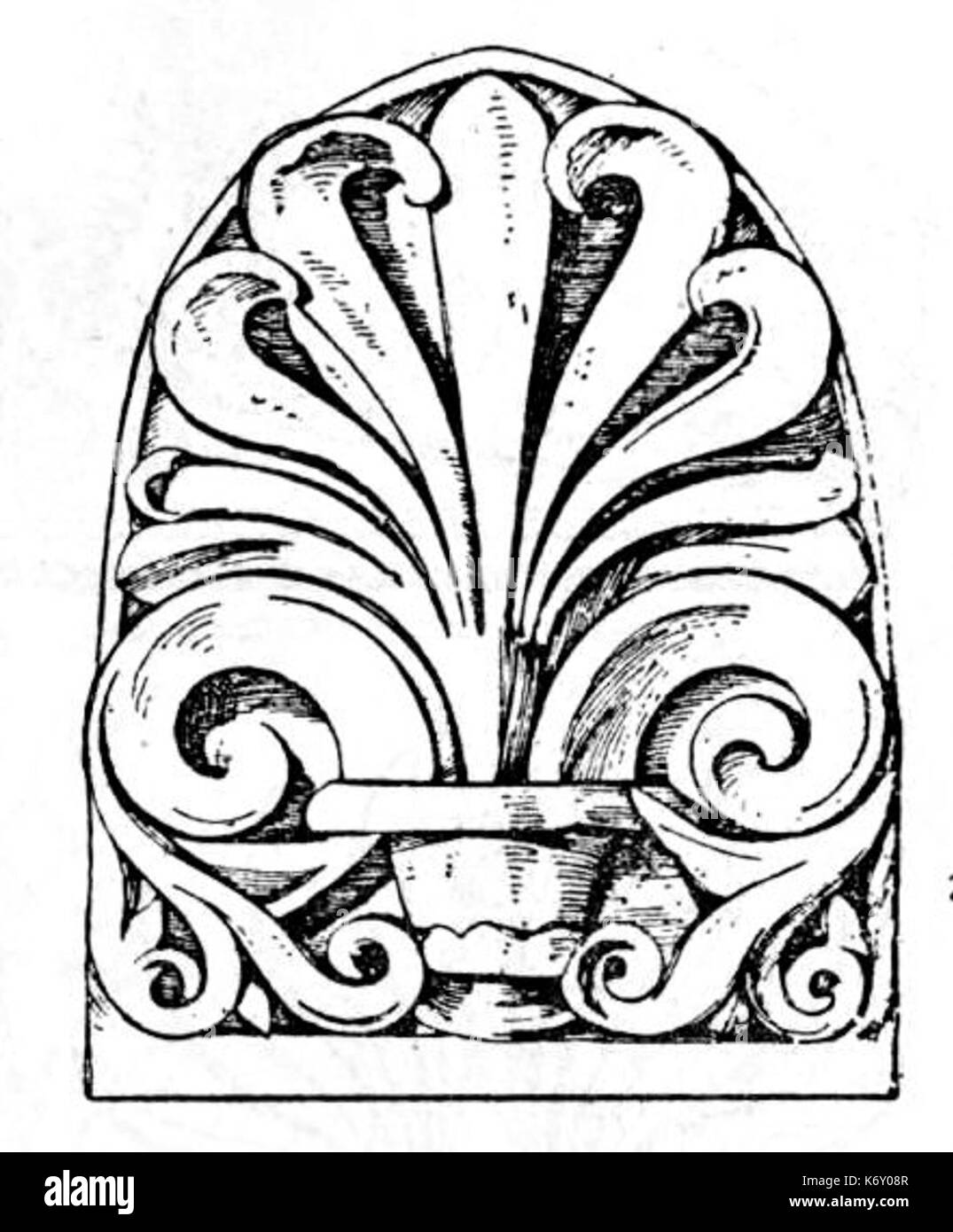 Rome painting temple Cut Out Stock Images & Pictures - Alamy