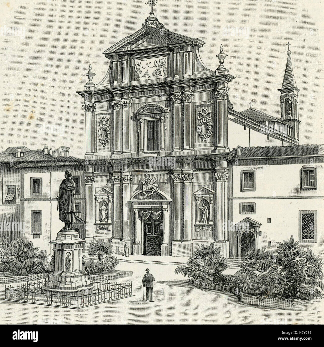 Chiesa firenze firenze hi-res stock photography and images - Alamy