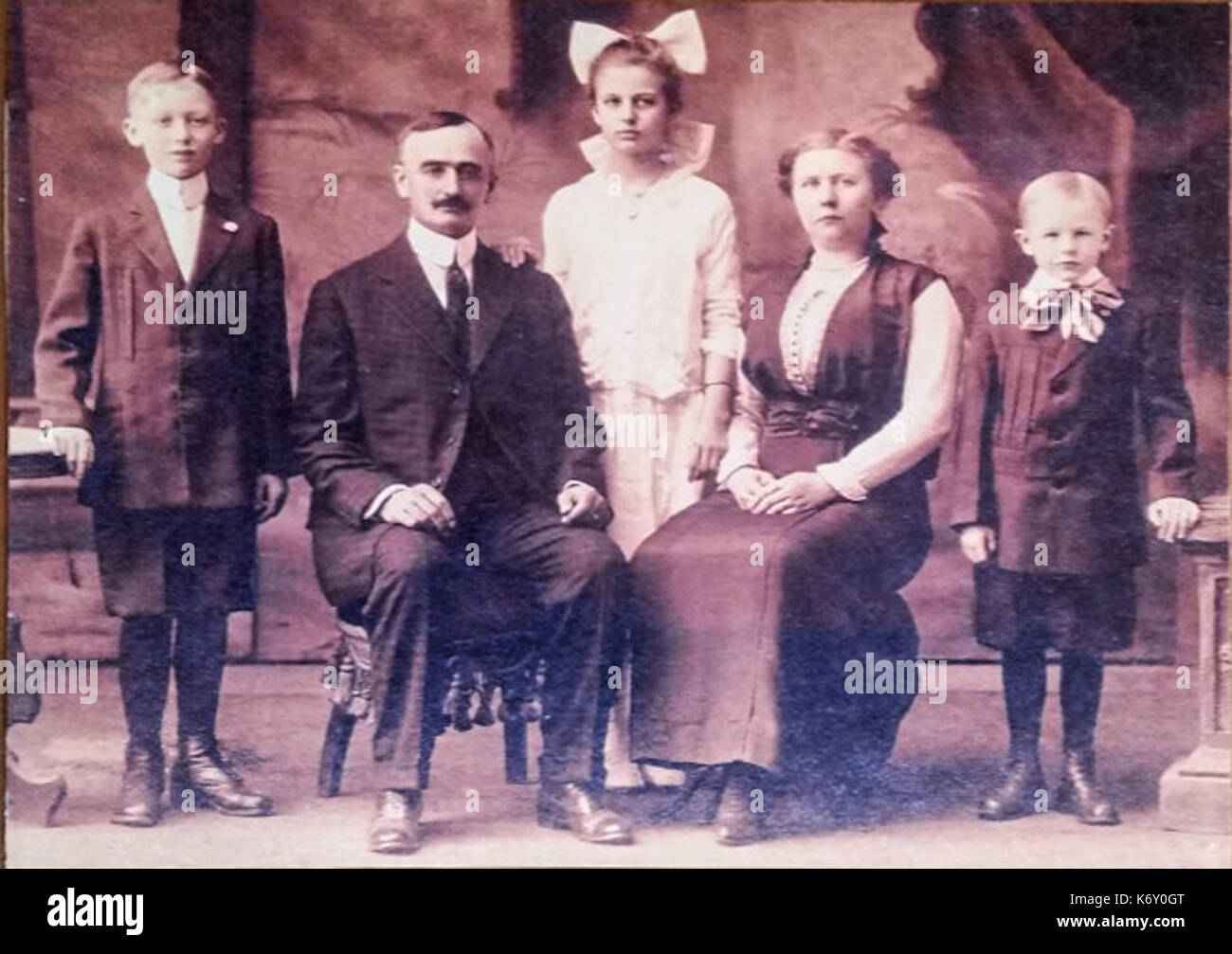 Friedrich Trump Family Stock Photo - Alamy