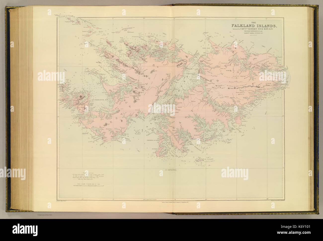 Falkland islands map hi-res stock photography and images - Alamy