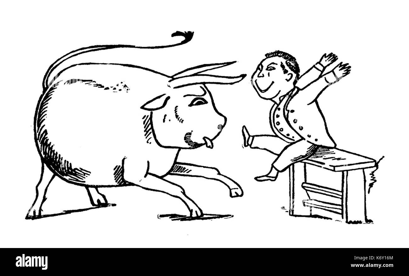 Edward Lear A Book of Nonsense 72 Stock Photo - Alamy