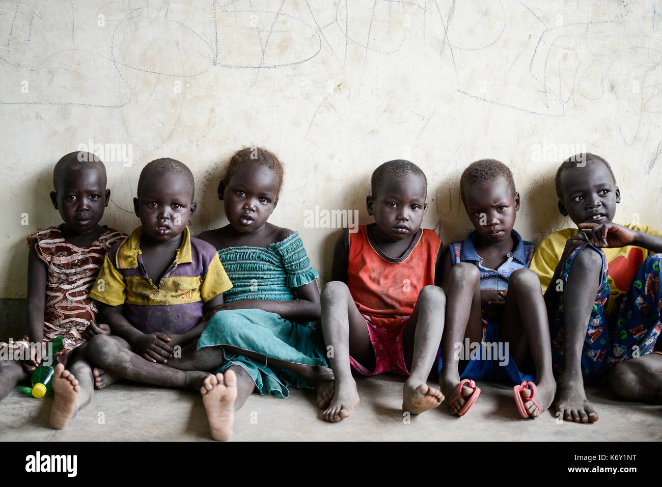 UGANDA, Arua, south sudanese refugees in Rhino camp refugee settlement ...