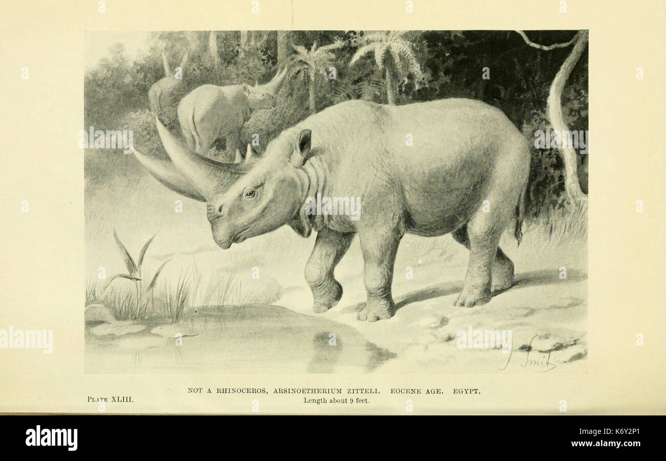 Extinct monsters and creatures of other days (6288820396 Stock Photo ...