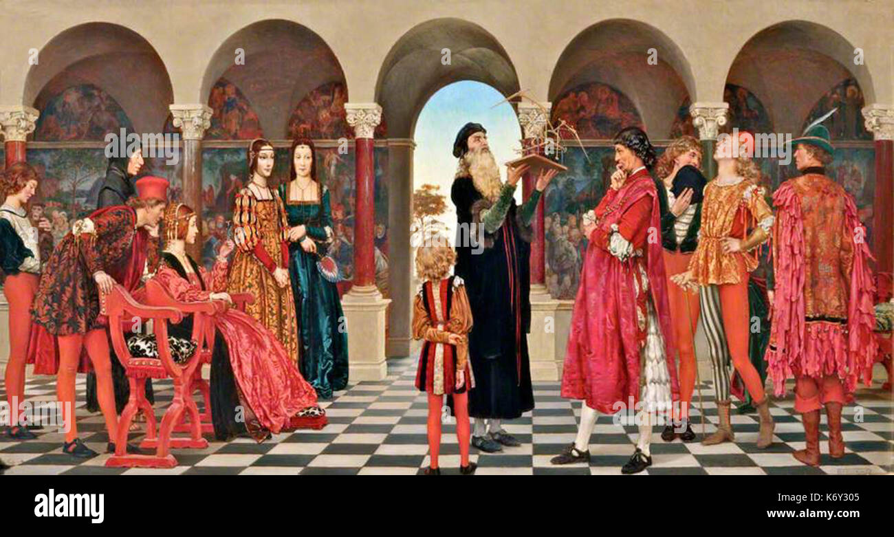 Eleanor Fortescue Brickdale The Forerunner Stock Photo - Alamy