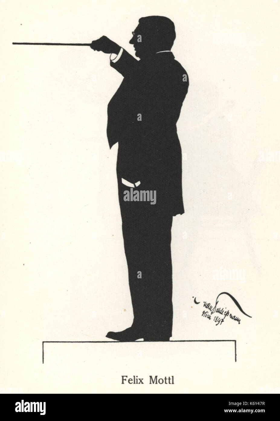 Felix Mottl by Hans Schliessmann 09 Stock Photo - Alamy