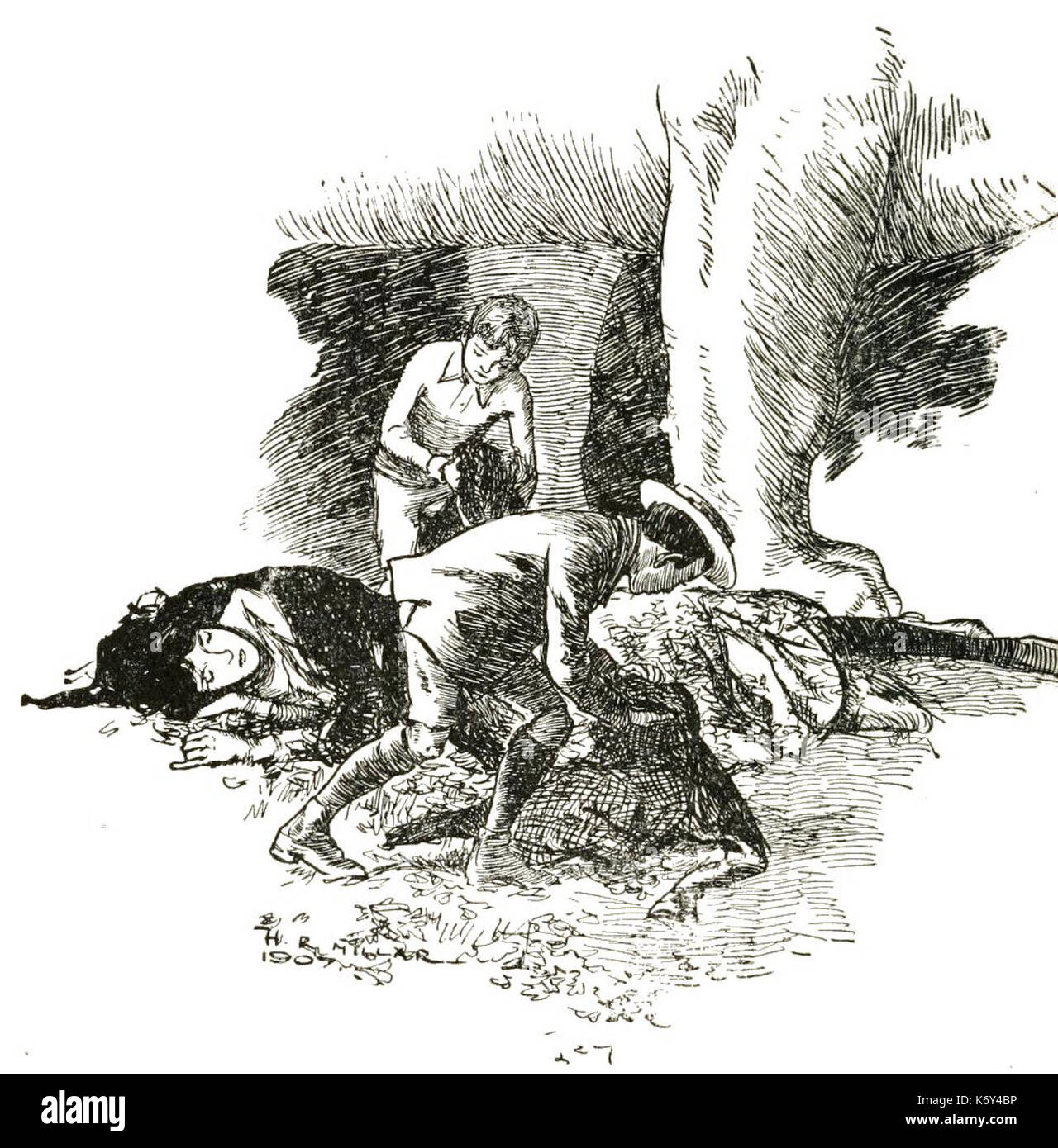 Scene castle Cut Out Stock Images & Pictures - Alamy