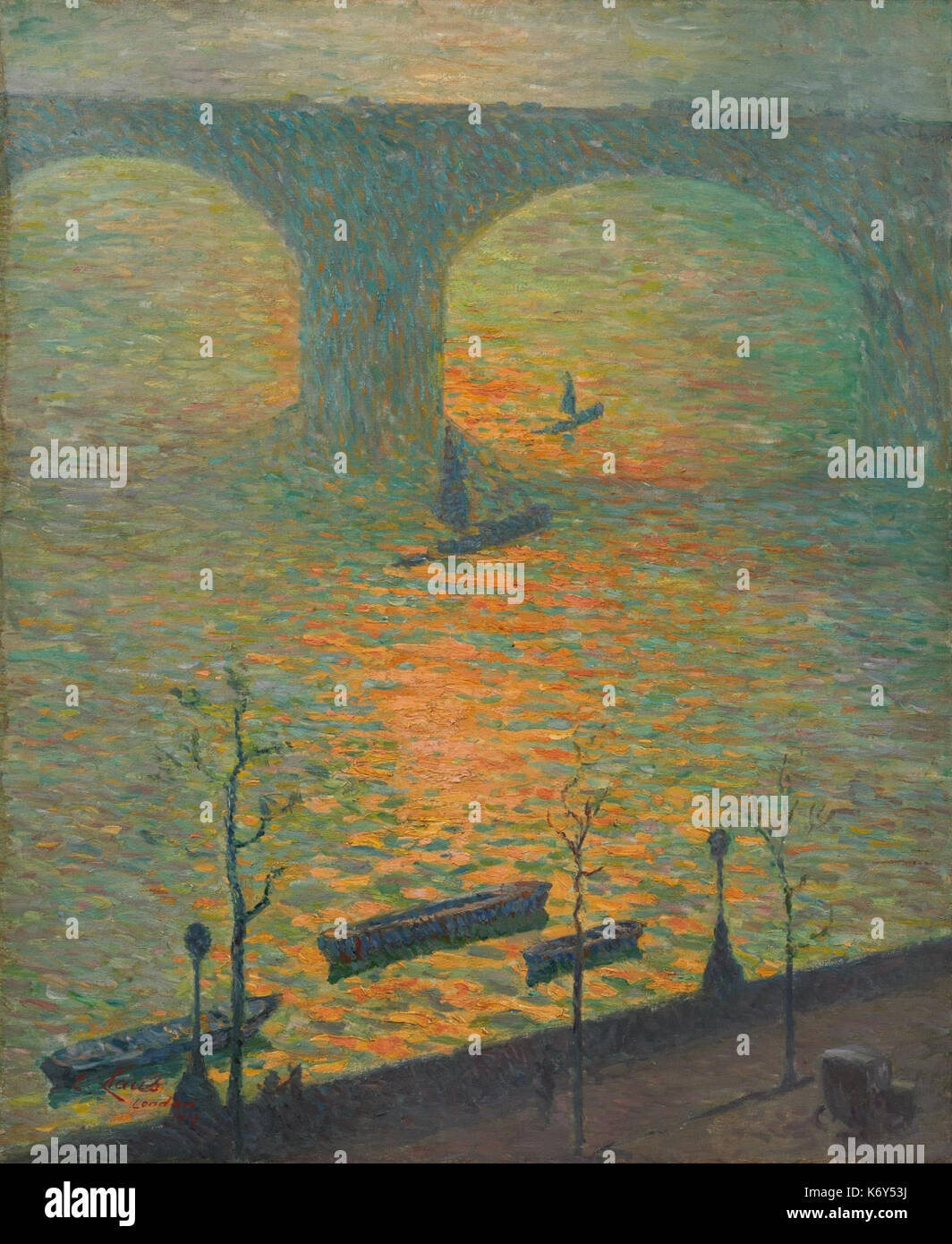 London waterloo bridge map hi-res stock photography and images - Alamy