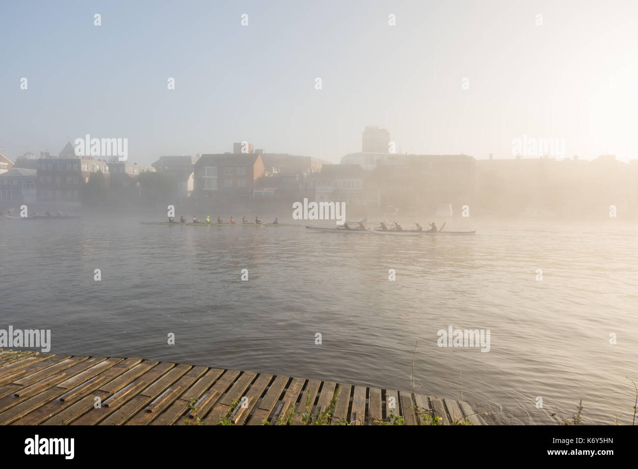freezing god on the river thames Stock Photo - Alamy