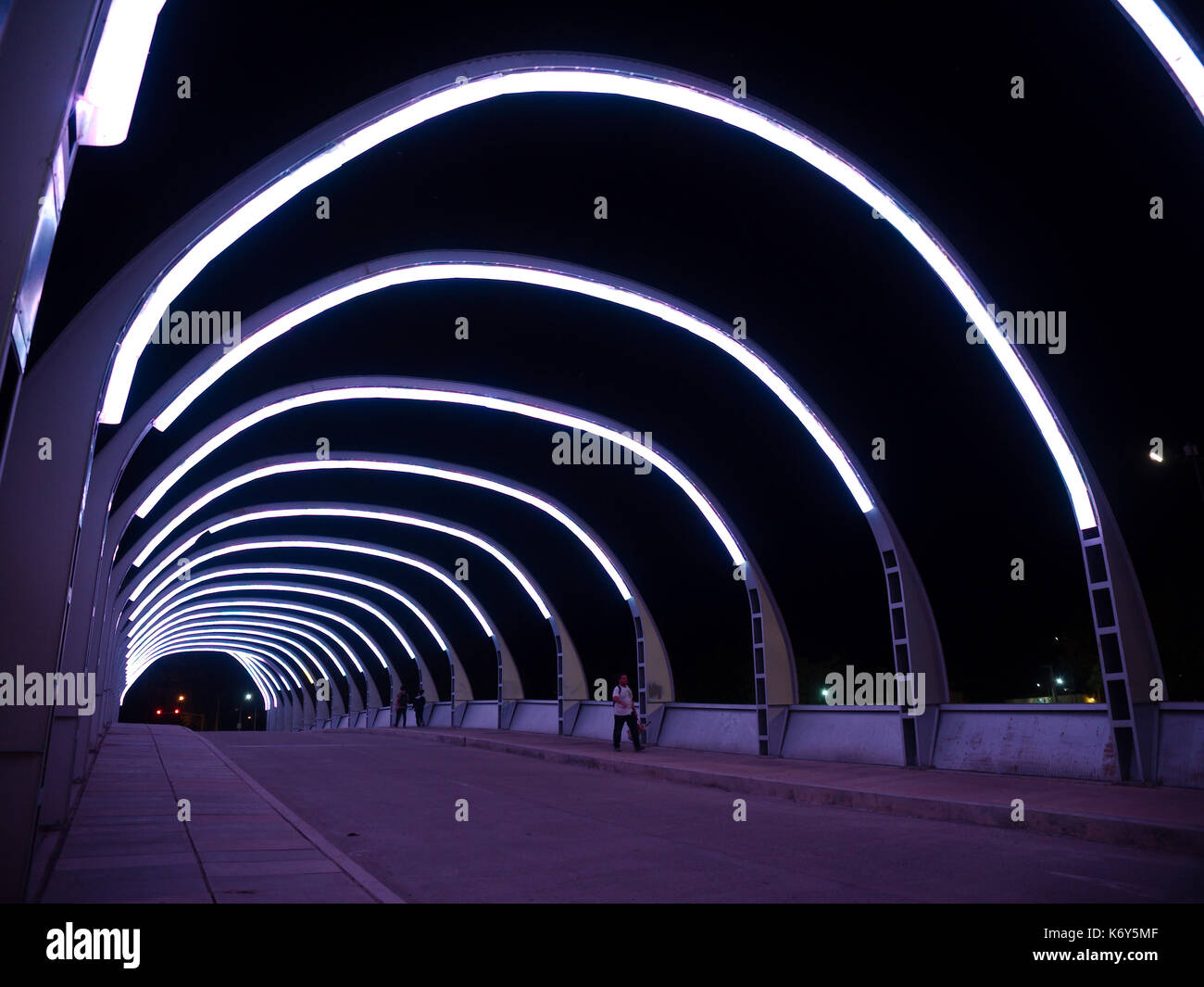 Cordoba, Argentina - 2016: View of Puente del bicentenario, or ...