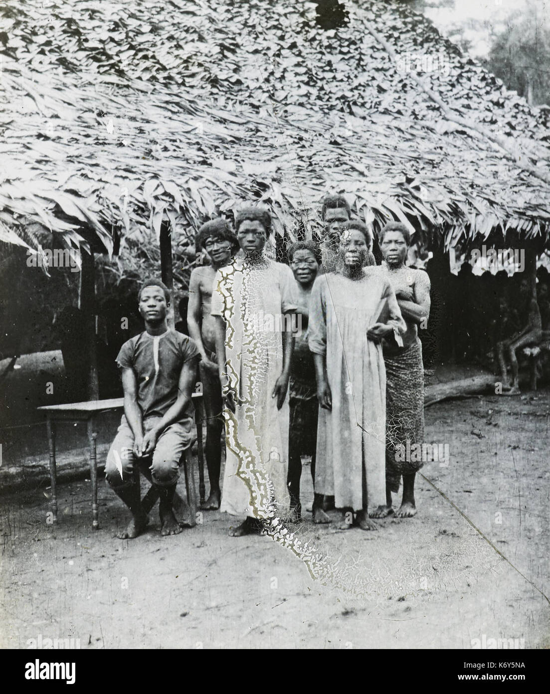 First converts, Songomboyo, Congo, ca. 1900 1915 (IMP CSCNWW33 OS11 50 Stock Photo - Alamy