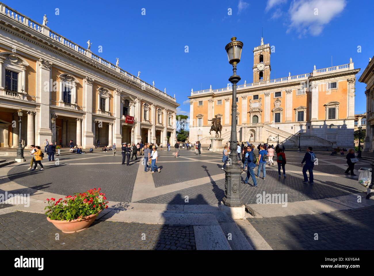 Rome capitol town hall building hi-res stock photography and images - Alamy