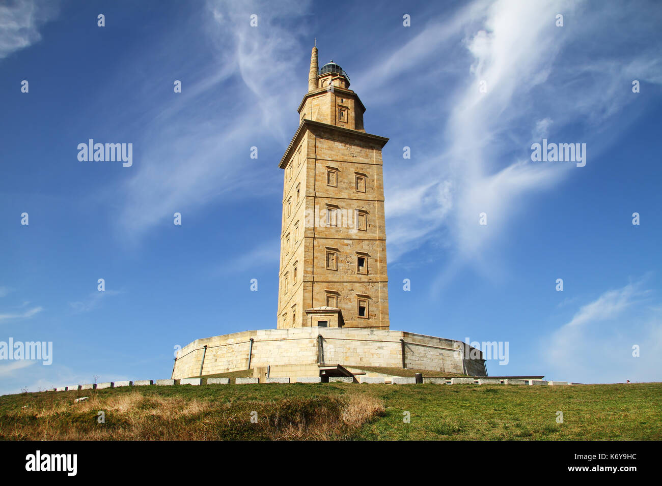 Hercules tower lighthouse hi-res stock photography and images - Alamy