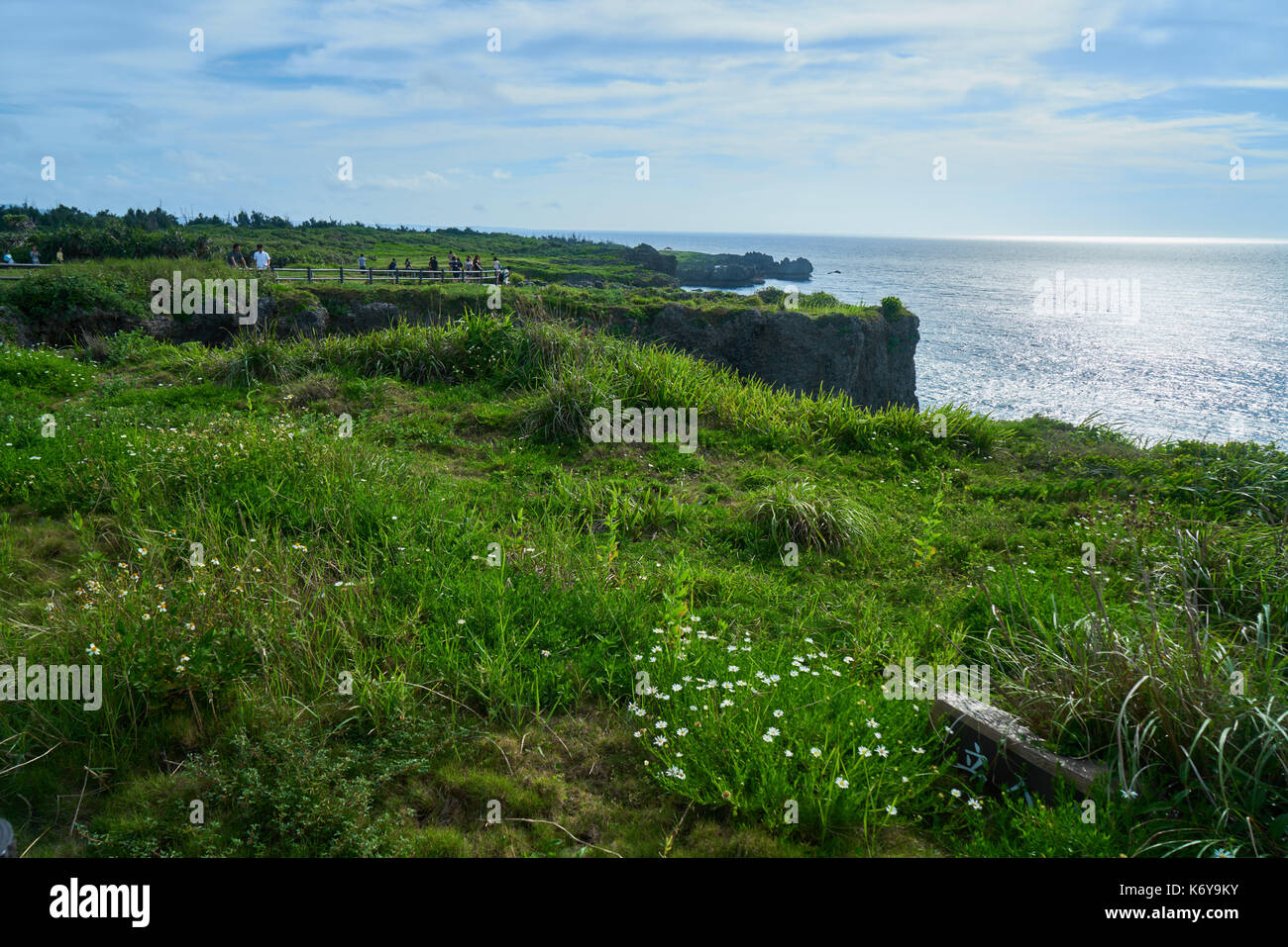 Beautiful sea cape in Okinawa, Japan Stock Photo - Alamy