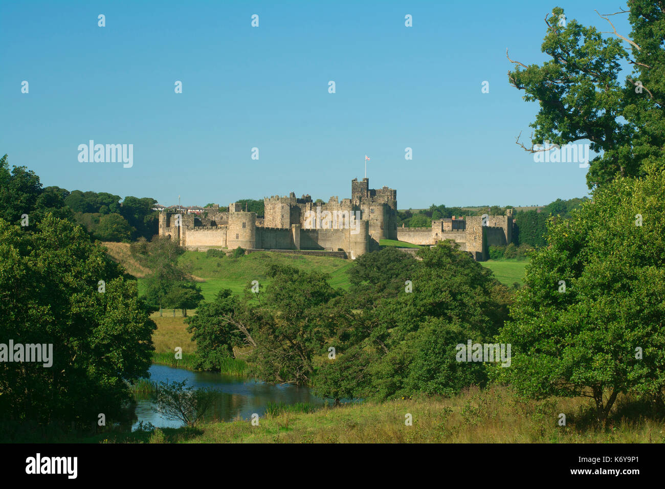Alnwick Castle Harry Potter High Resolution Stock Photography and ...
