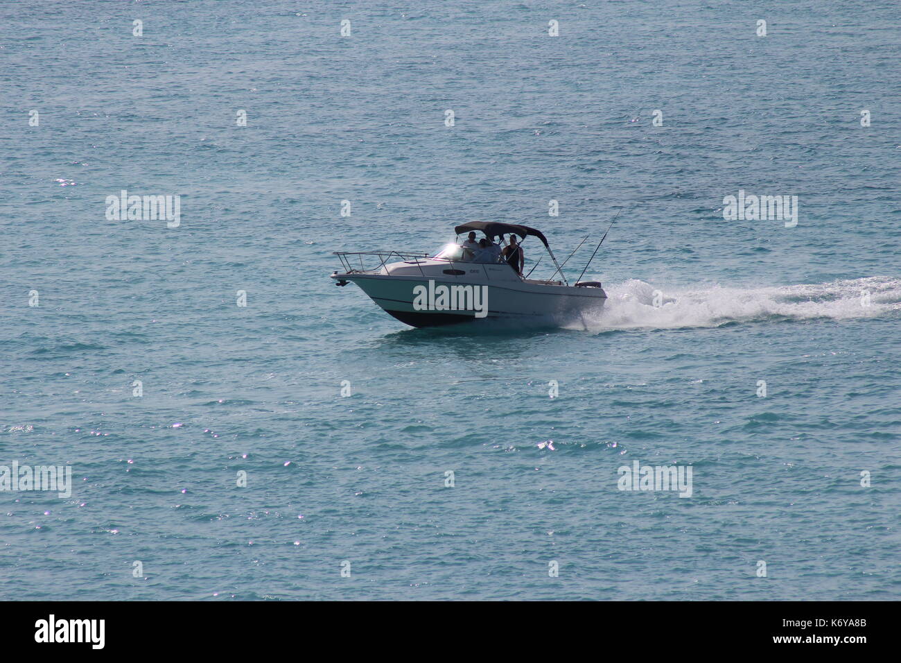 Fishing Boat - Bermuda Stock Photo - Alamy