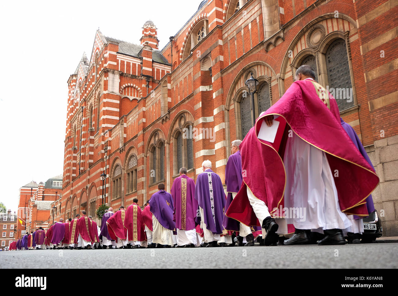 Cardinal Cormac Murphy-O'Connor funeral procession Westminster ...