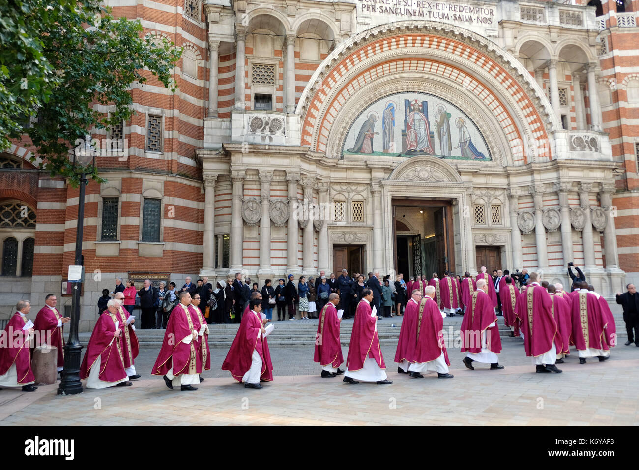 Cardinal Cormac Murphy-O'Connor funeral procession Westminster ...