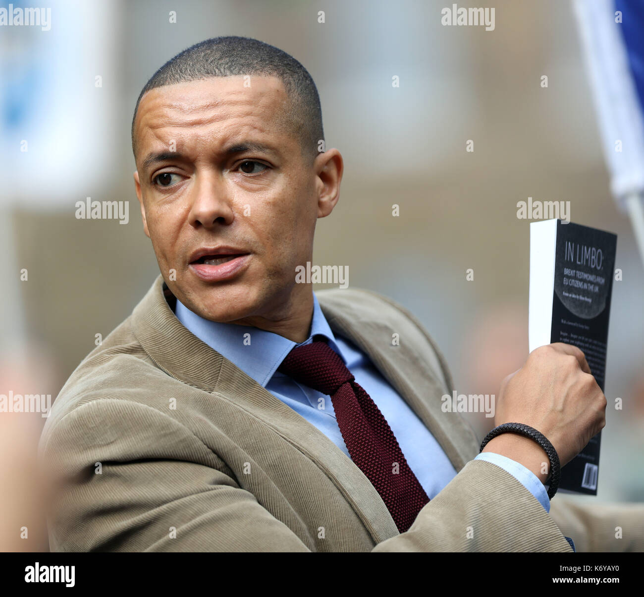 Pic shows: Clive Lewis - labour giving a speech about his opposition to ...