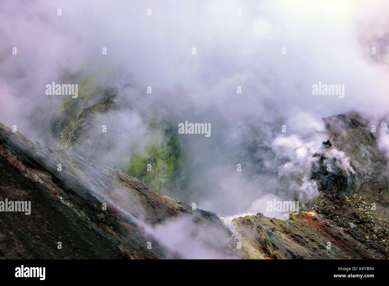 Turrialba active volcano Costa Rica Stock Photo - Alamy