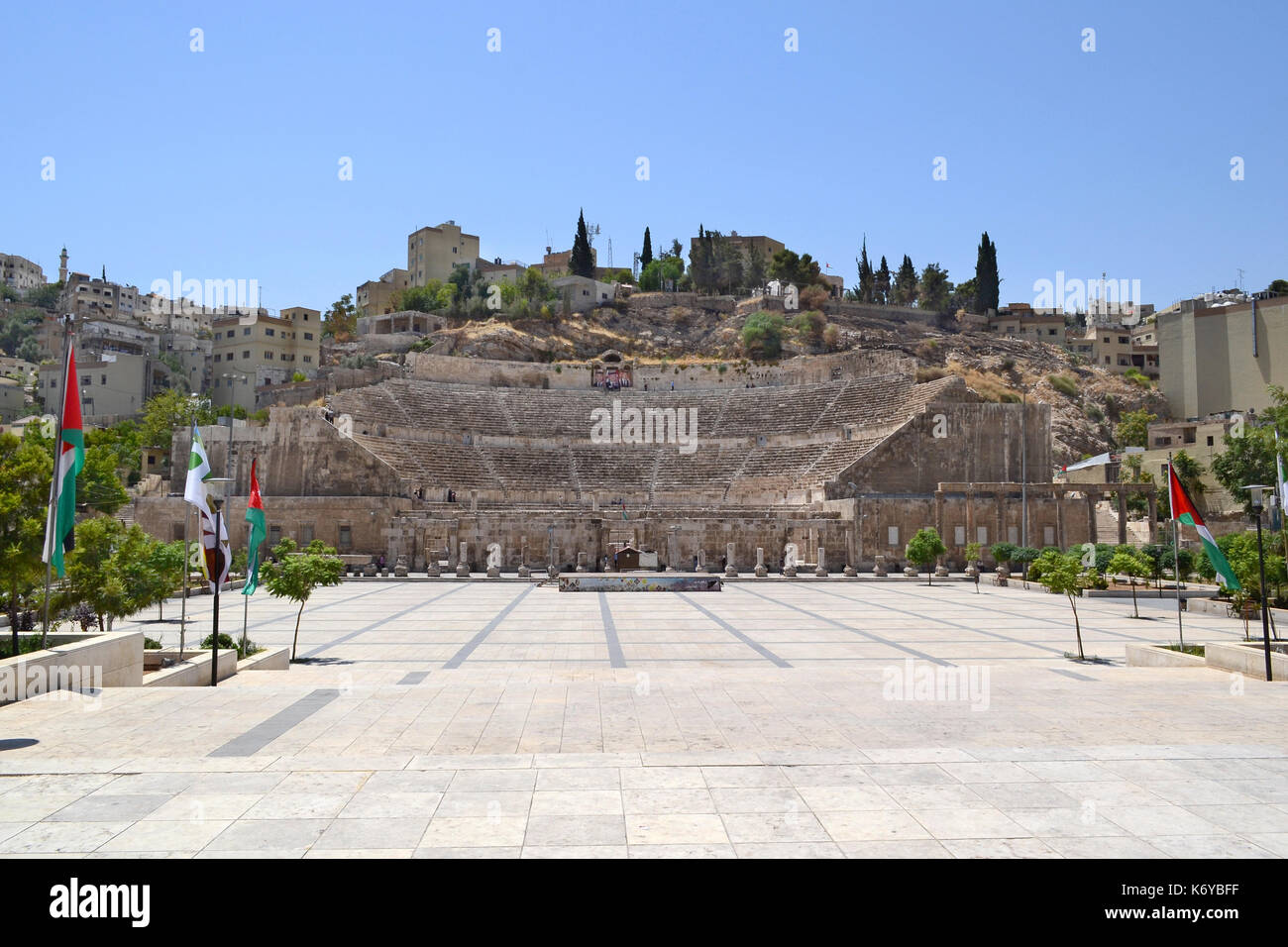 Amman amphitheater hi-res stock photography and images - Alamy