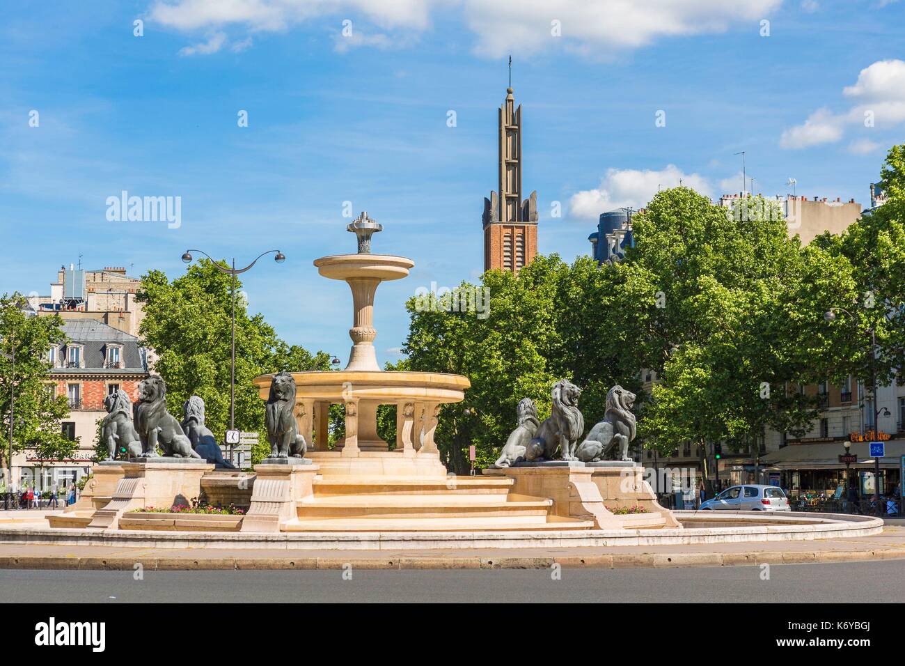 Daumesnil square hi-res stock photography and images - Alamy