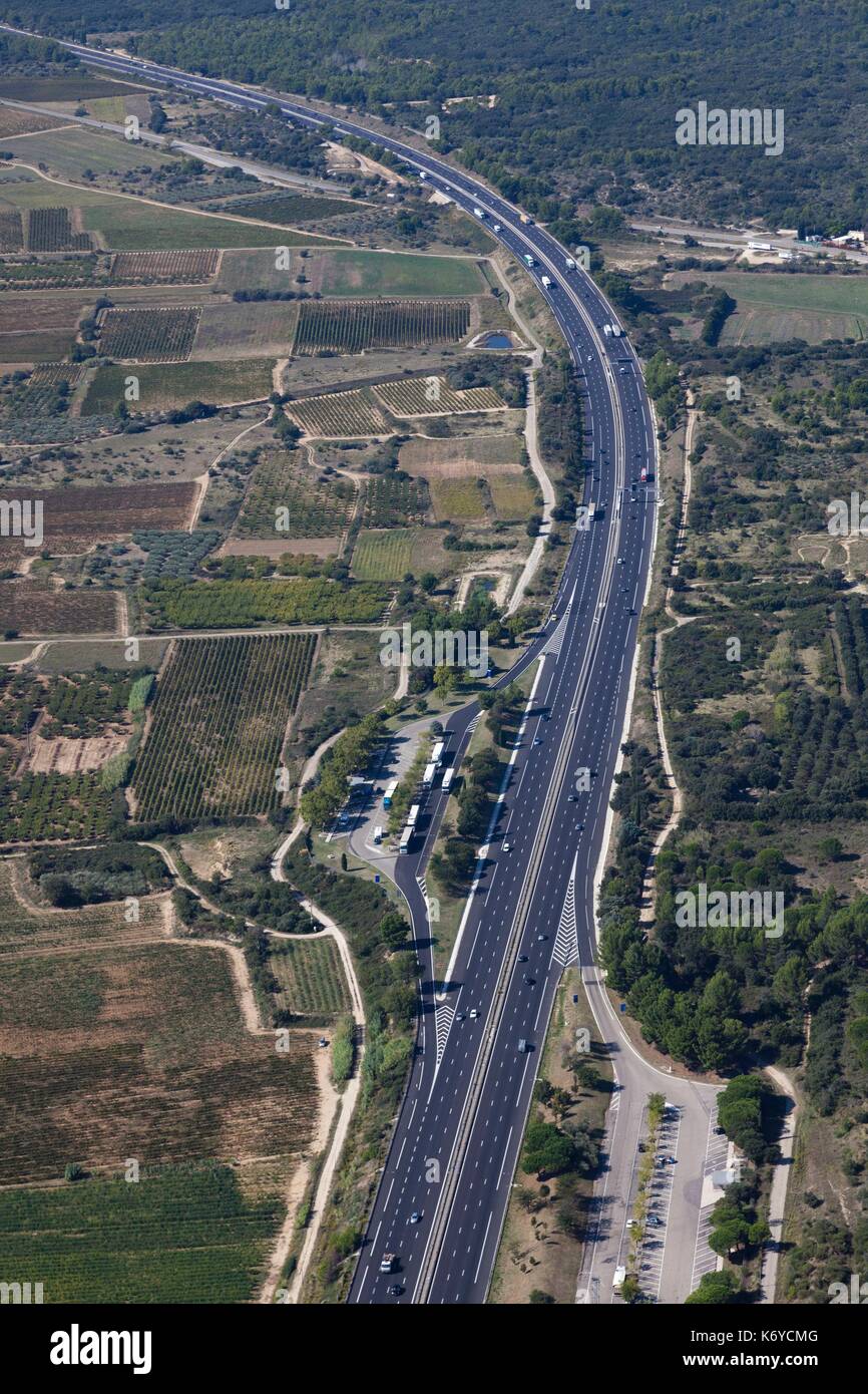 Aerial view a9 hi-res stock photography and images - Alamy