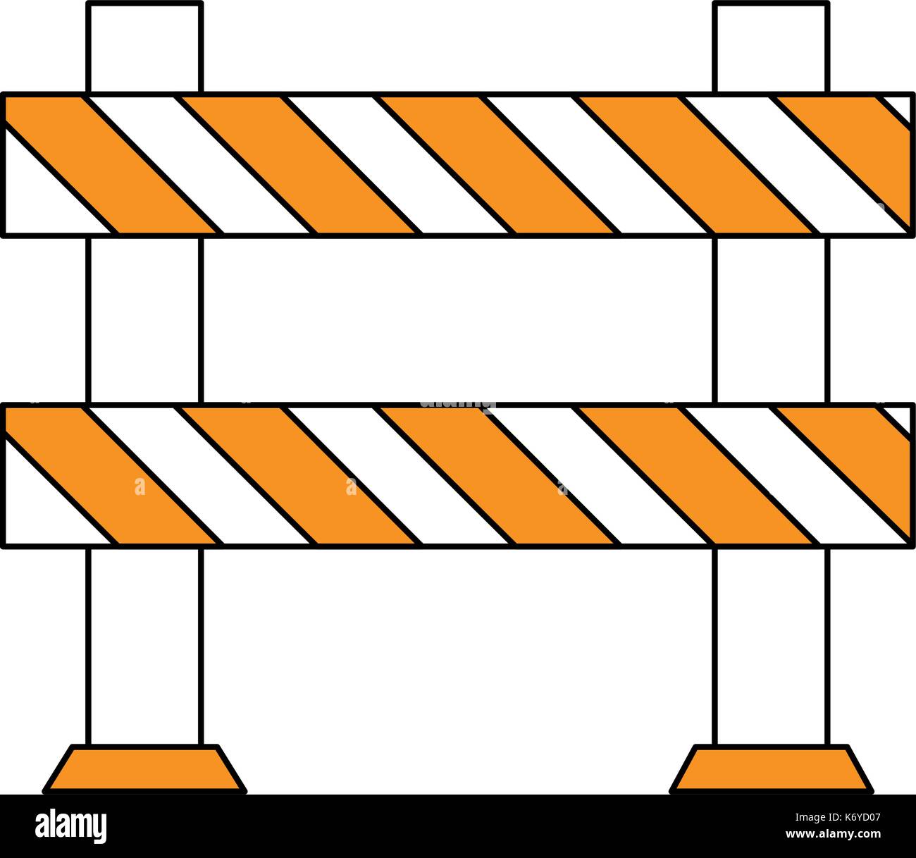 roadblock road safety icon image Stock Vector Image & Art - Alamy