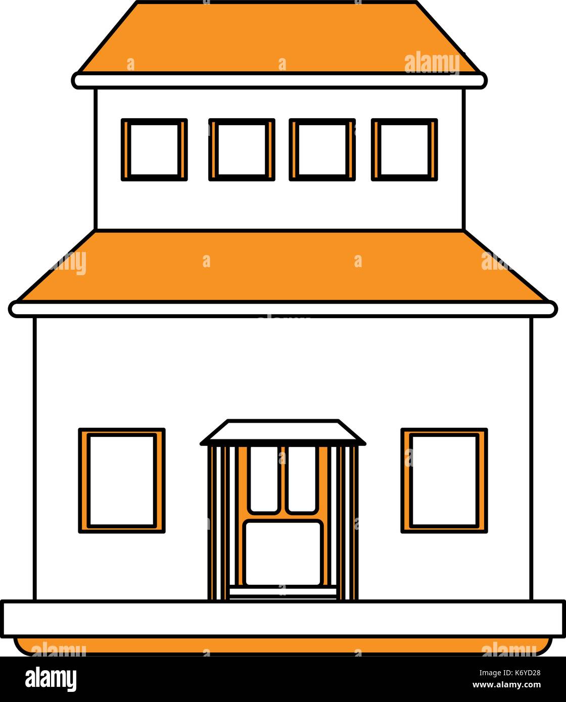 classic family house or home icon image Stock Vector Image & Art - Alamy