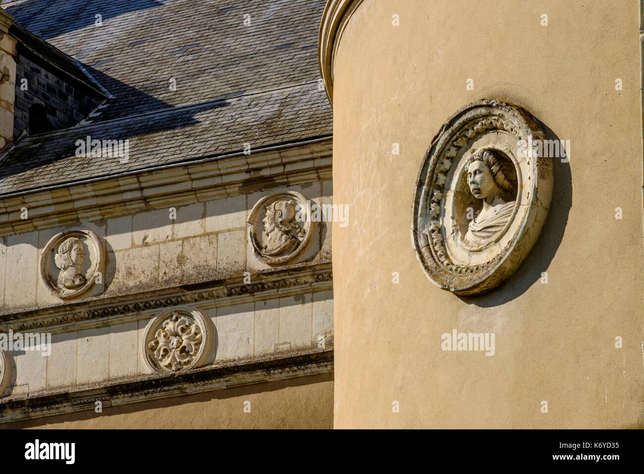 France, Sarthe, Le Lude, castle of the Lude, dated 14-17 th. century ...