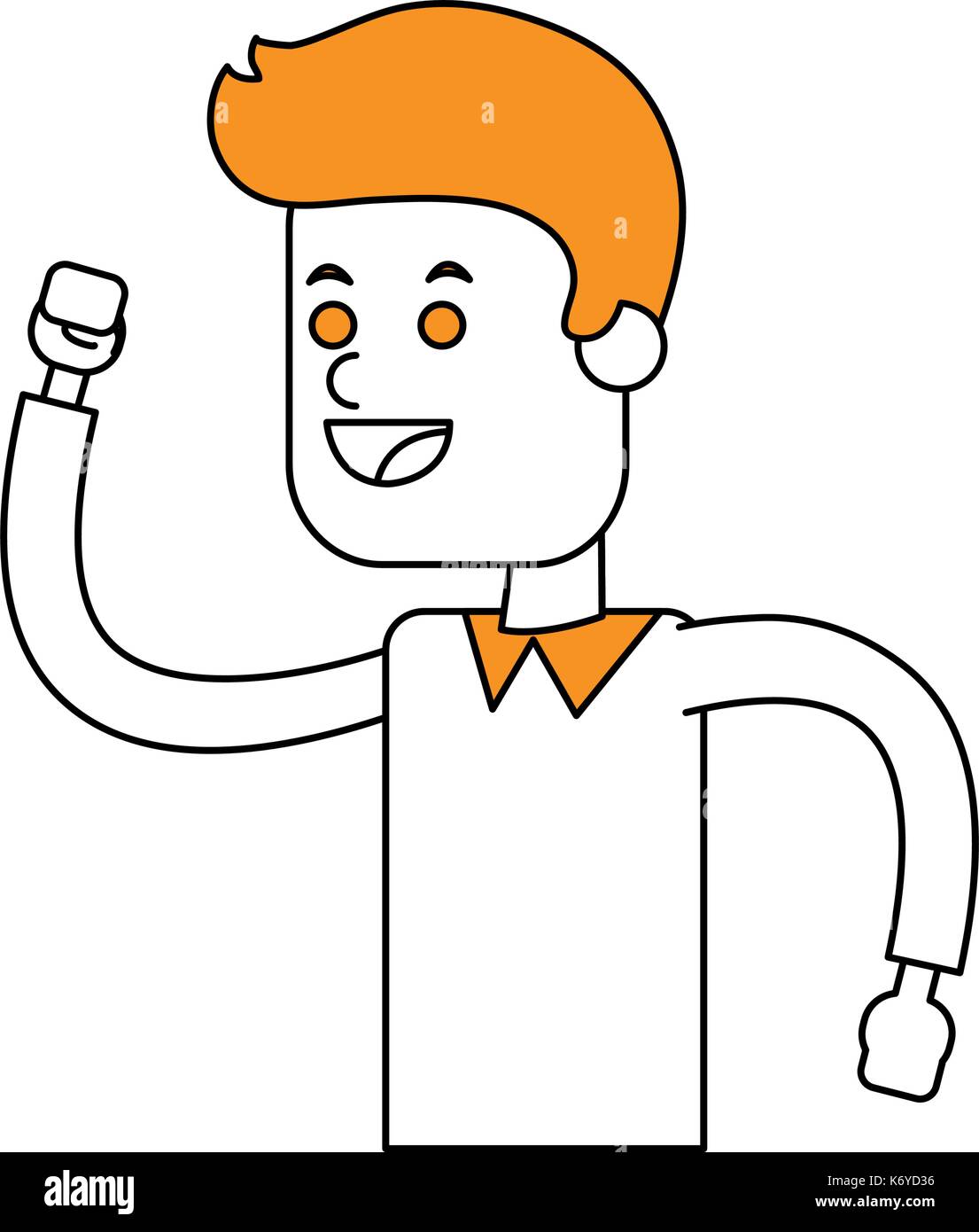 happy man icon image Stock Vector Image & Art - Alamy