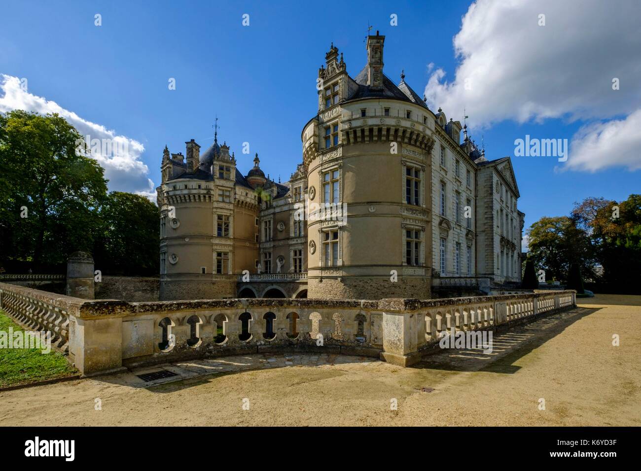 France, Sarthe, Le Lude, castle of the Lude, dated 14-17 th. century ...