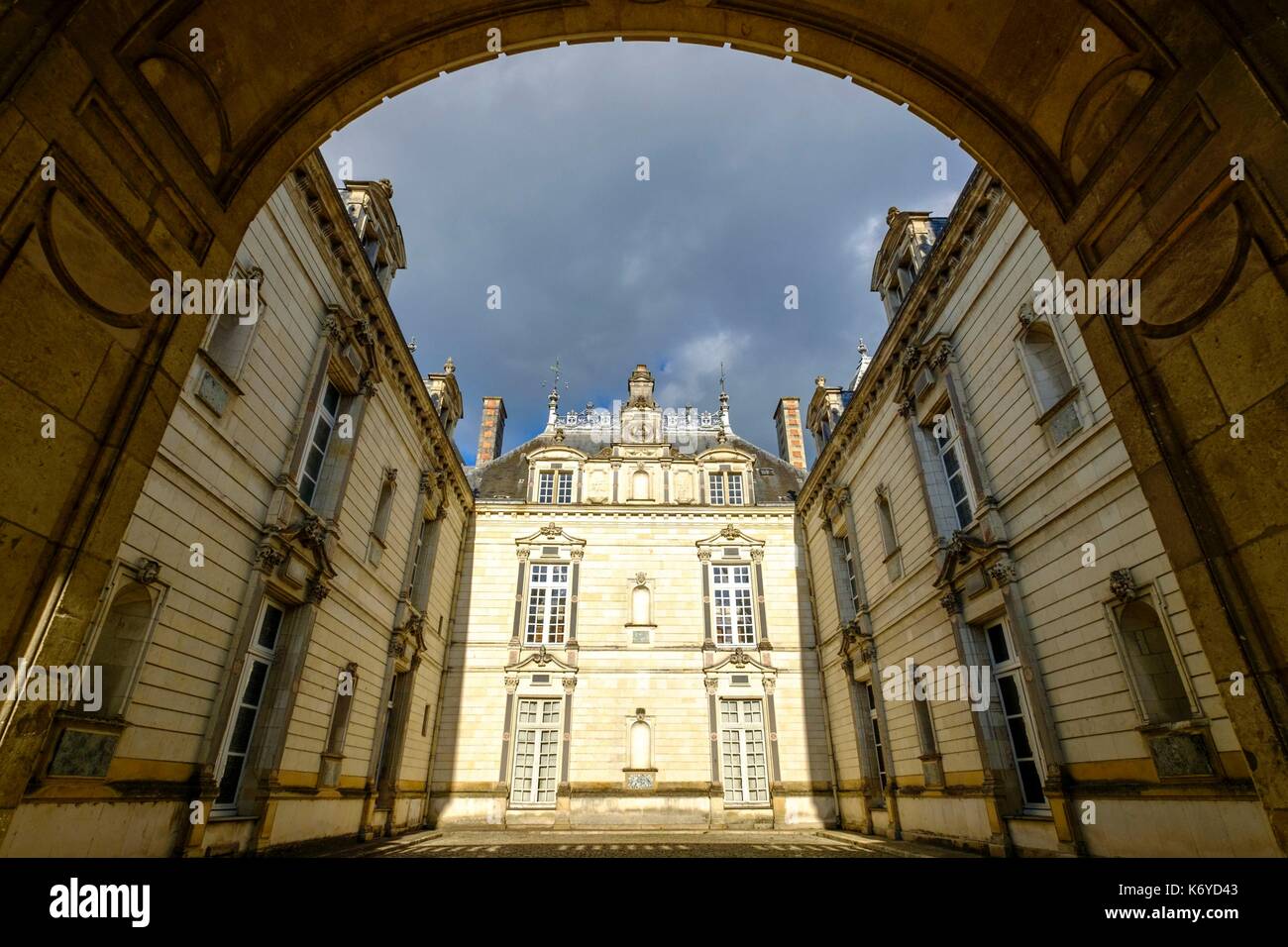 France, Sarthe, Le Lude, castle of the Lude, dated 14-17 th. century ...