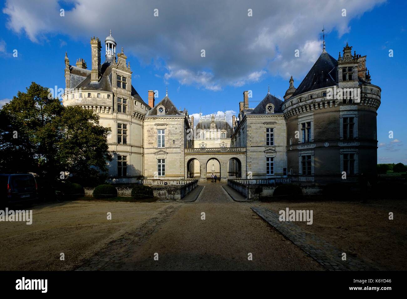 France, Sarthe, Le Lude, castle of the Lude, dated 14-17 th. century ...