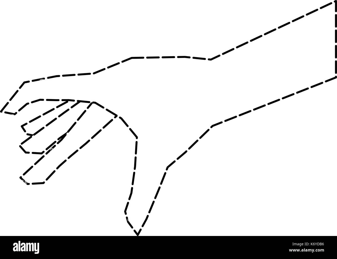 open hand in pick position icon image Stock Vector Image & Art - Alamy