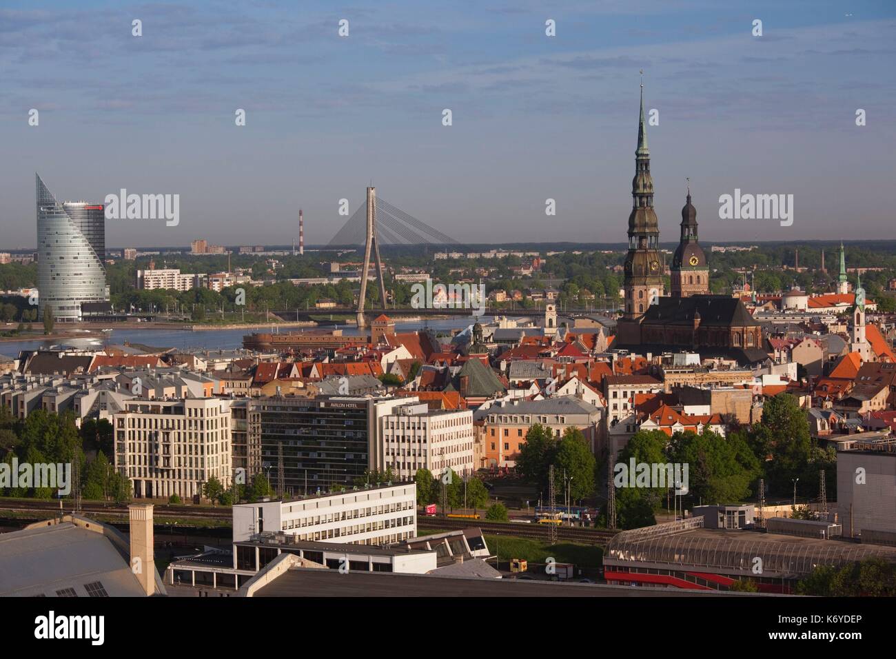 Elevated city view from academy of sciences building hi-res stock photography and images - Alamy
