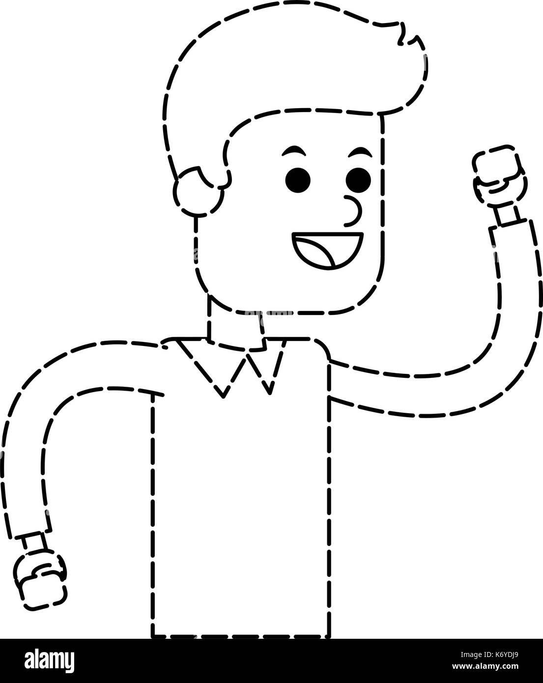 happy man icon image Stock Vector Image & Art - Alamy